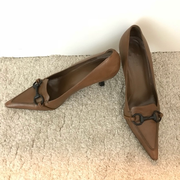Gucci | Shoes | Gucci Heels With Gucci Buckle | Poshmark